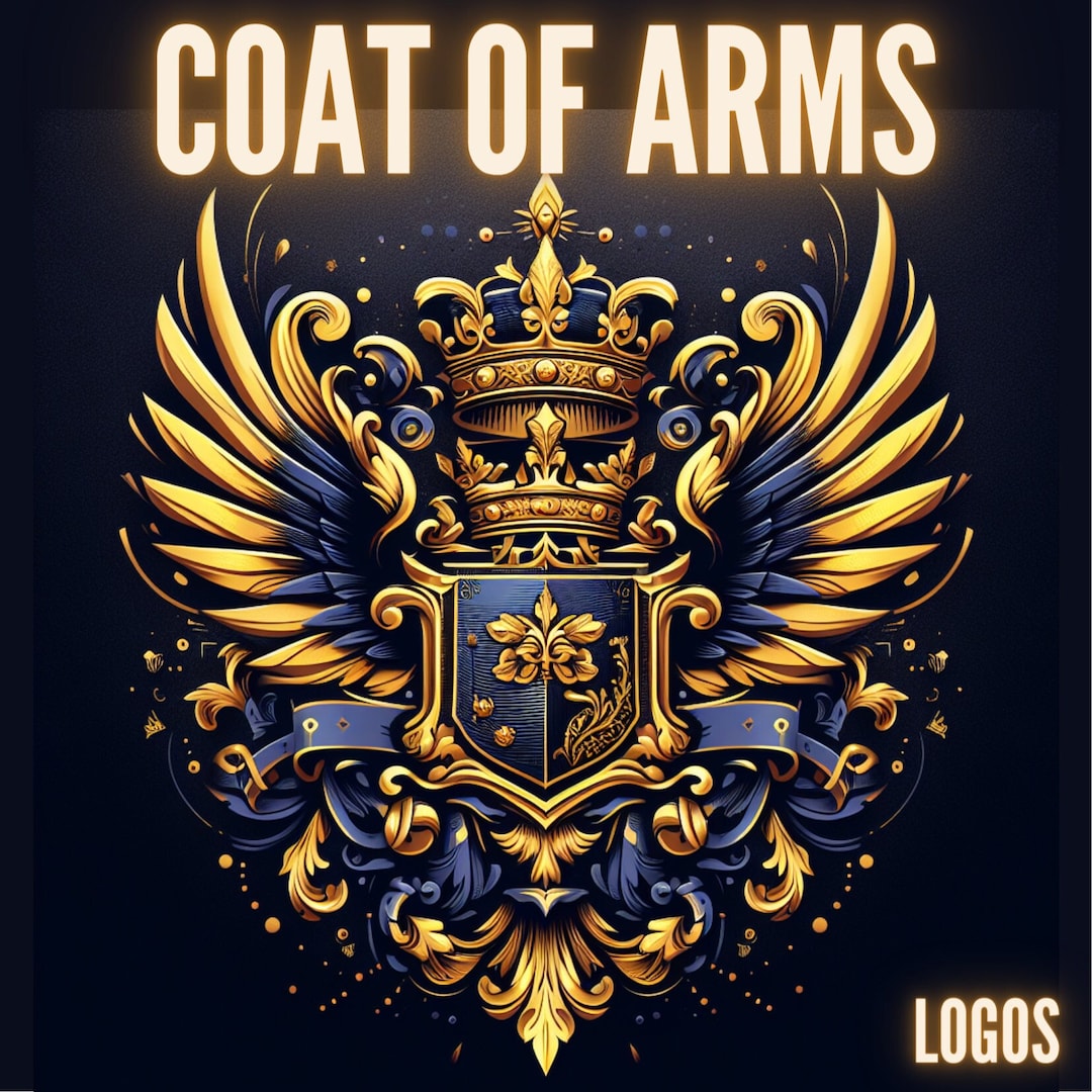 60 Coat of Arms Logos Instant Digital Download Commercial Free Use Jpg ...