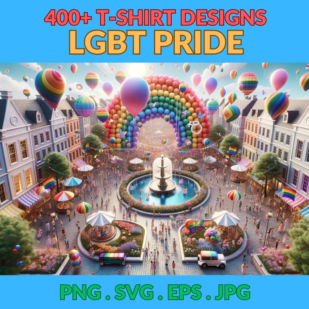 400 LGBTQ SVG Mega Bundle LGBT Svg, Pride Svg, Gay Pride Svg, Lgbt ...