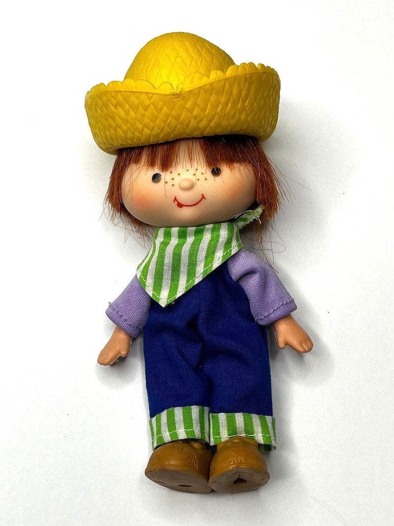 Huckleberry Fin Doll Vintage Strawberry Shortcake Miniature 1980s ...