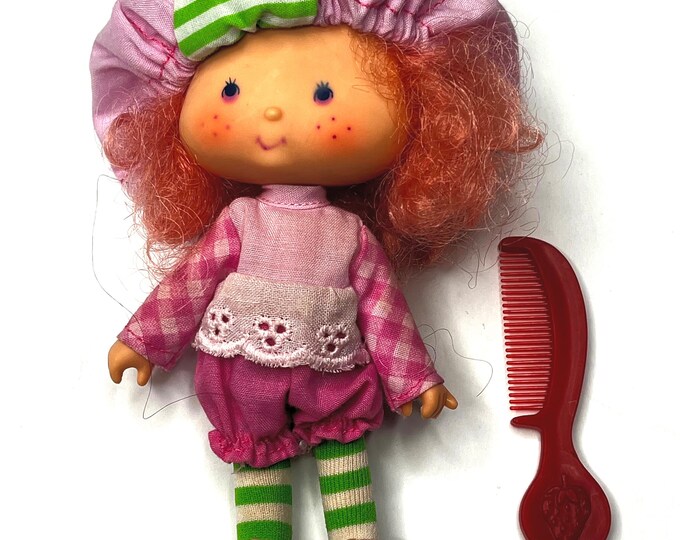 Raspberry Tarte Doll Vintage Strawberry Shortcake Miniature 1980’s ...