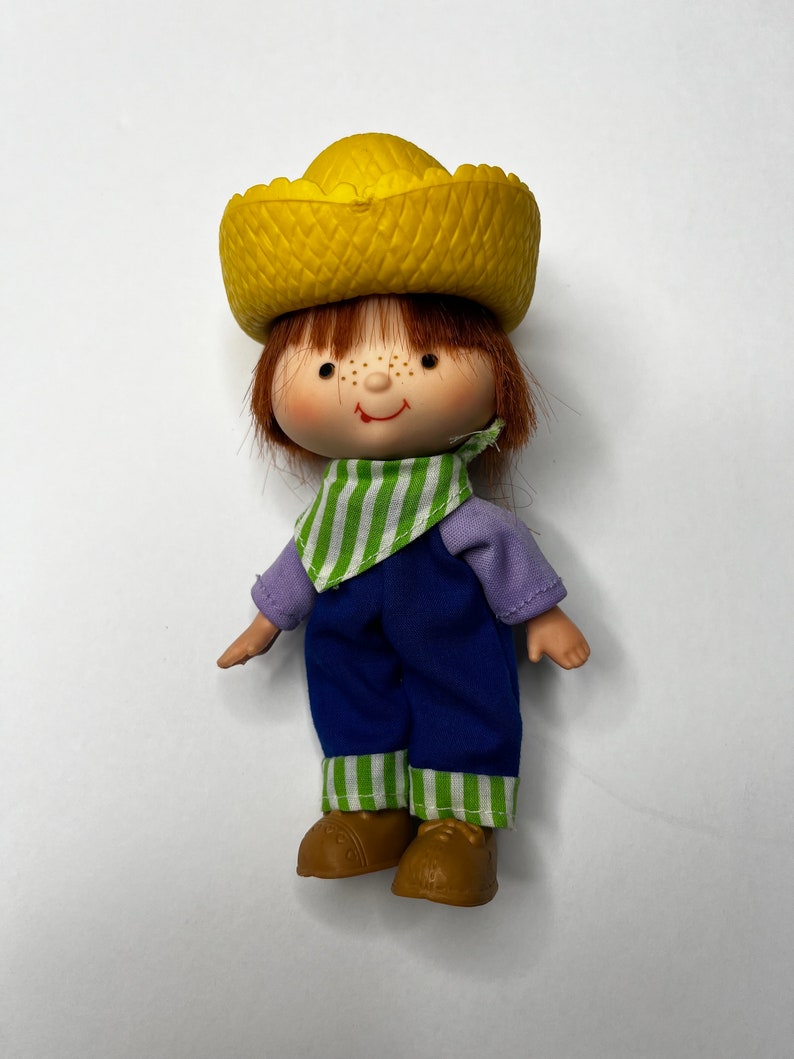 Huckleberry Fin Doll Vintage Strawberry Shortcake Miniature 1980s ...
