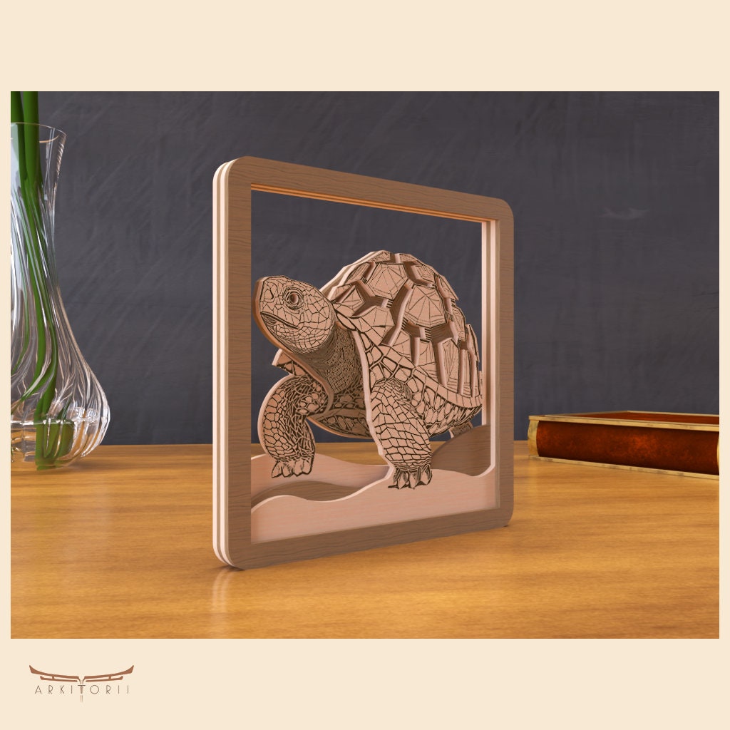 Laser Cut Bundle 20 Animal Frames Multilayer Svg Lightburn Laser Cut ...