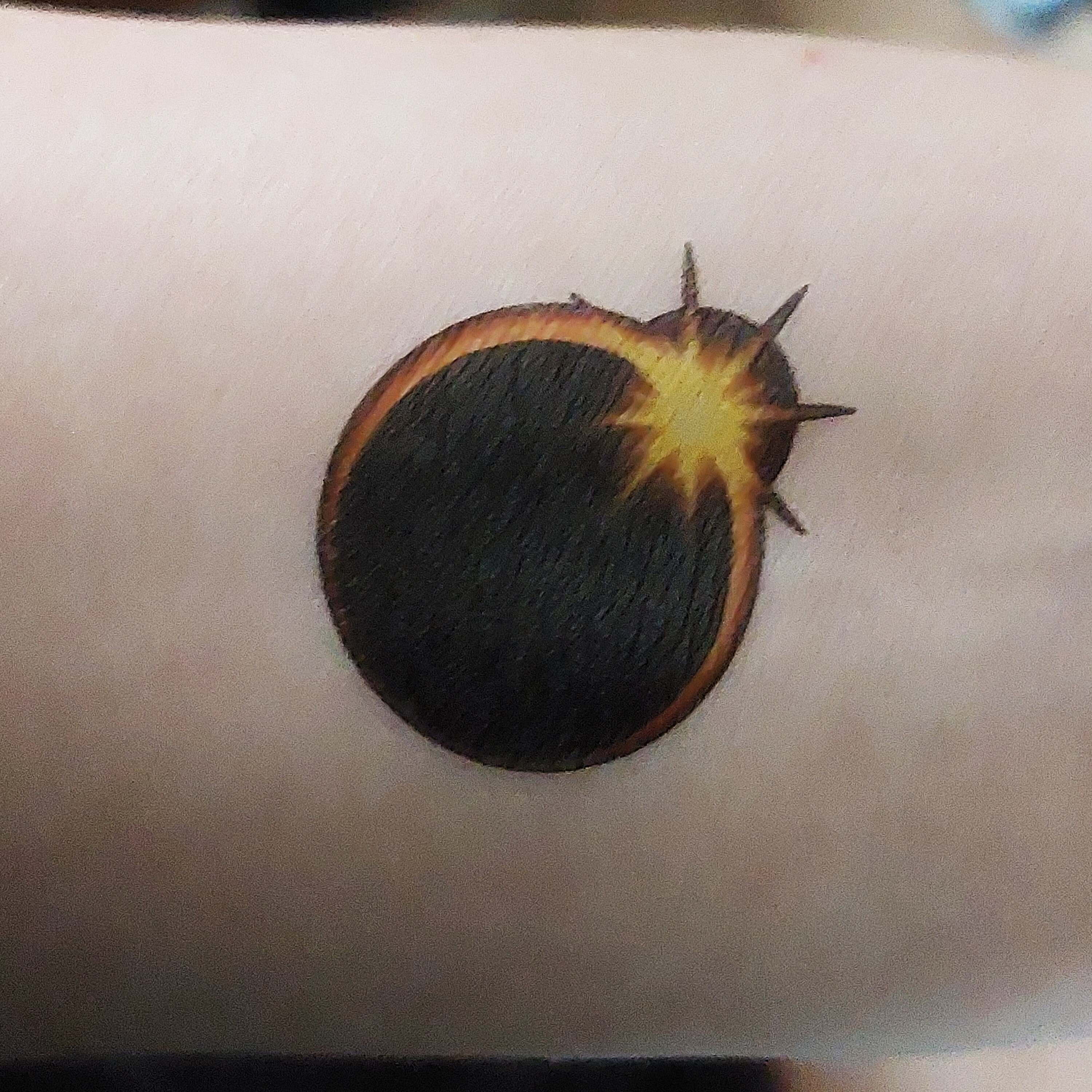 10 Pack Solar Eclipse Tattoos, Eclipse Temporary Tattoo, Space Tattoo, Washable Tattoos - Etsy ...