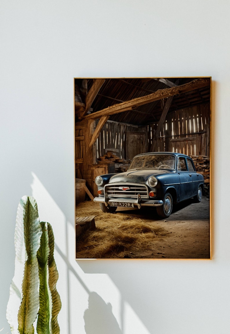 Old Timer Art Classic Digital Poster Old Timer Barn Photo Cartoon - Etsy