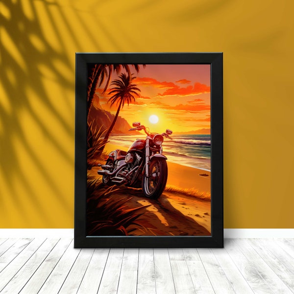 Old Timer Cartoon Art Digital Poster Vibrant Old Timer Photo City Wall ...