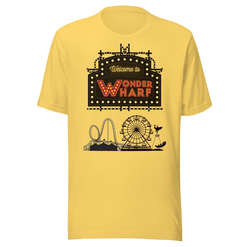 Pop Culture Fan Art | Bob's Burgers | Wonder Wharf | Unisex T-shirt - Etsy