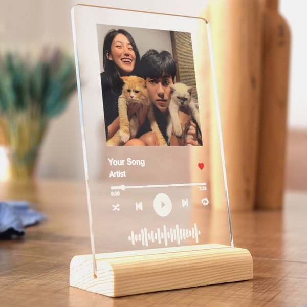 Spotify Custom Album Cover With Stand - Etsy