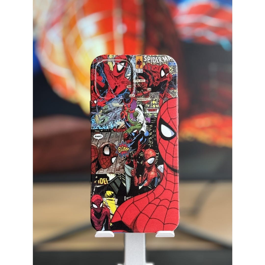 Spider Hero Phone Case, Superhero Phone Cover, Custom iPhone Case, Gift ...