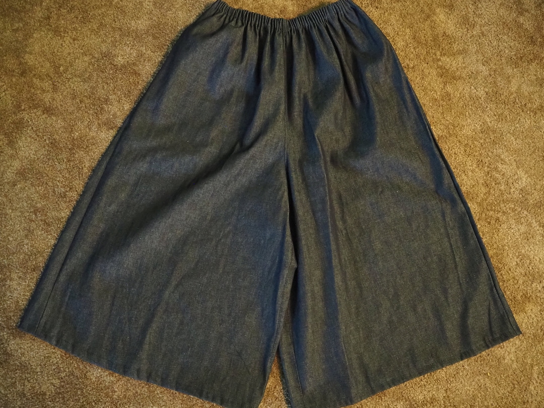 Ladies MODEST Split Skirt/culottes - Made to Order - Etsy