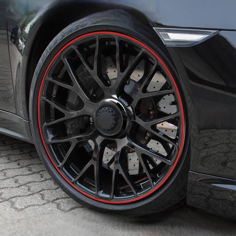 8m/roll Rim Blades Car Vehicle Color Wheel Rims Protectors - Etsy