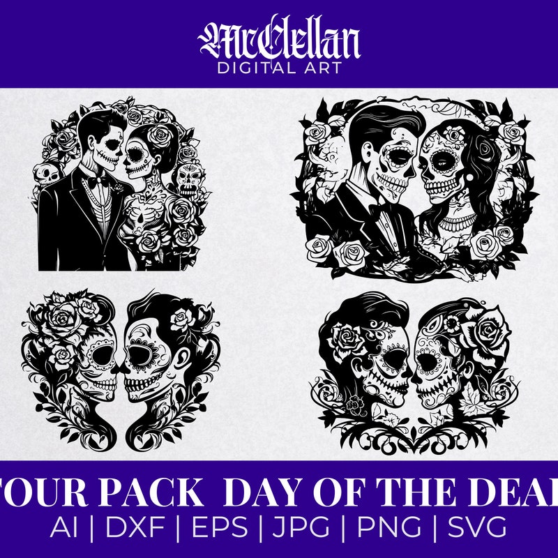 Day of the Dead Svg - Etsy