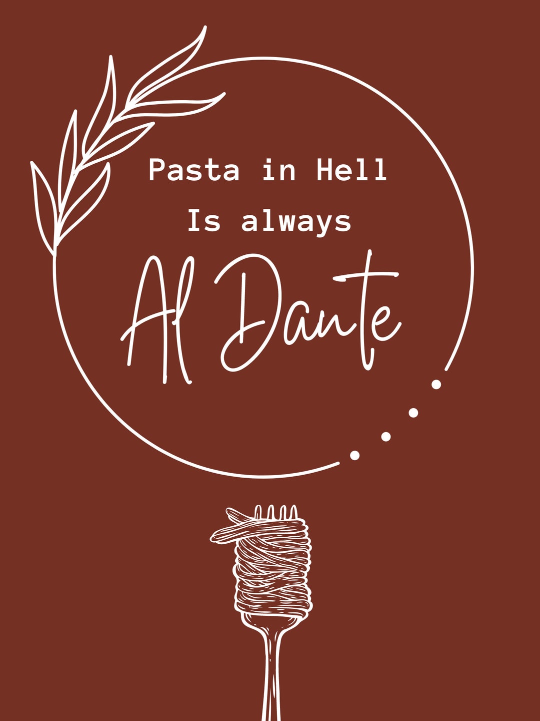 Dante Pun Digital Art - Funny Pun Art - Etsy