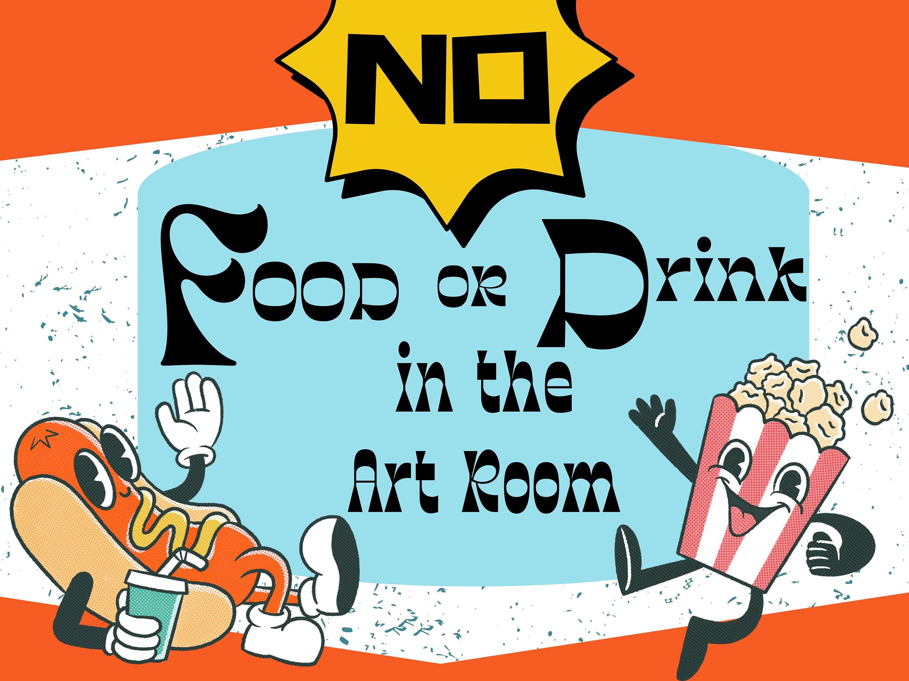 Classroom Poster - No Food or Drink - Teacher Gift - Etsy