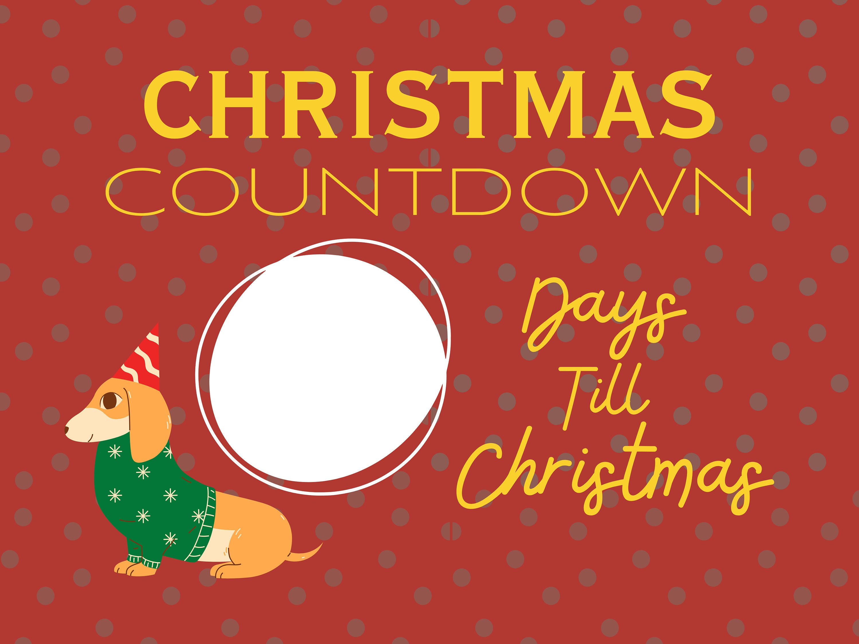 Christmas Countdown Digital Download - Classroom Poster, Christmas ...