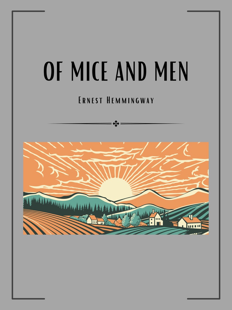 Of Mice and Men - Classroom Decor - Digital Download - Etsy