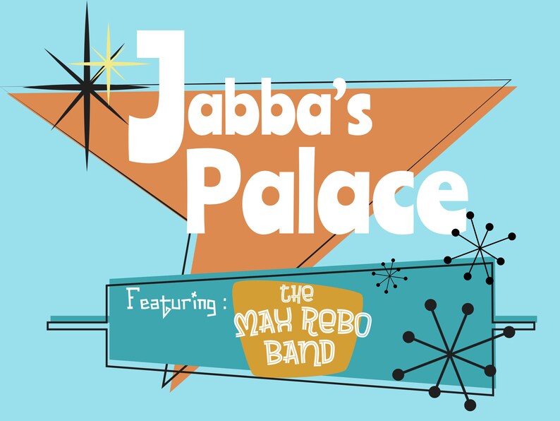 Jabba the Hutt Art, Star Wars Retro Poster, Vinatge Travel Art, MCM - Etsy