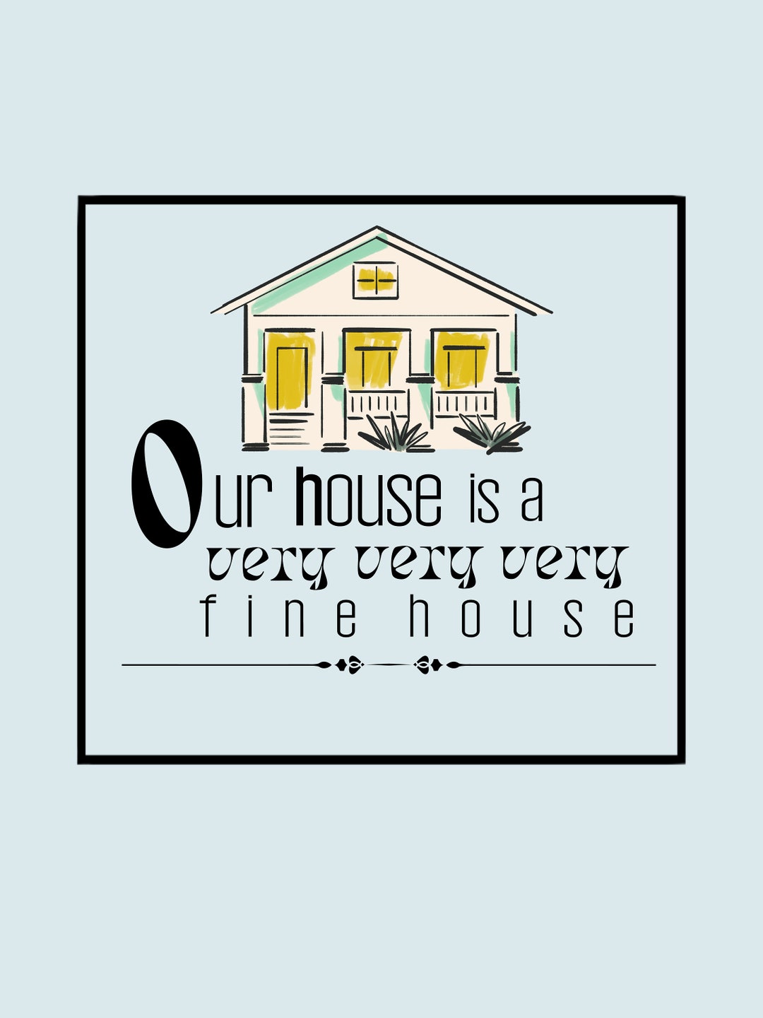 Very Fine House Poster - Crosby, Stills and Nash - Song Lyrics ...