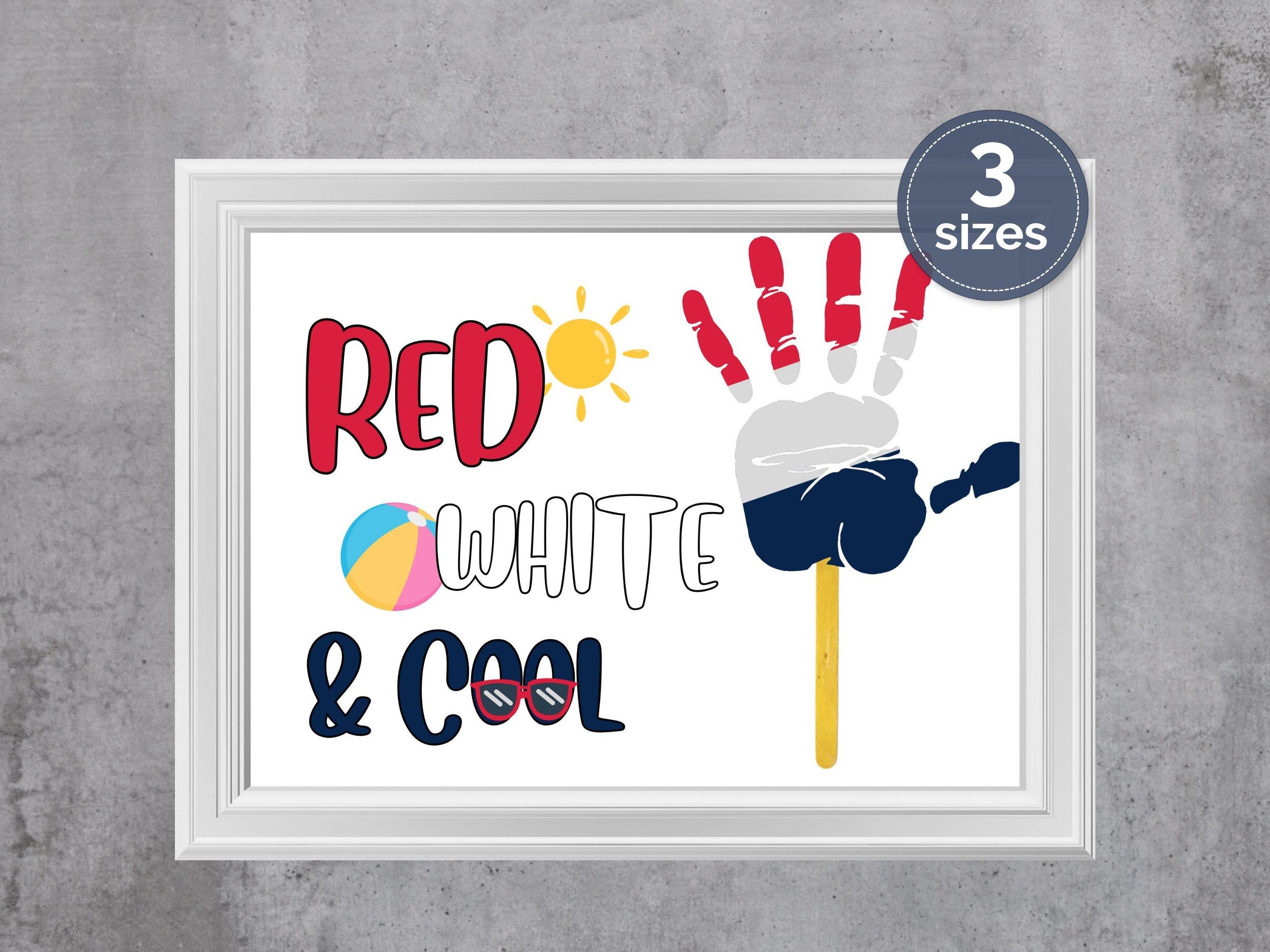 Fourth of July Handprint Art Craft, Preschool Daycare Homeschool ...