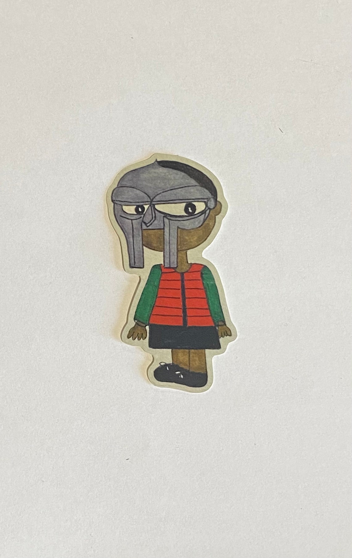 MF DOOM peanuts Style Sticker - Etsy
