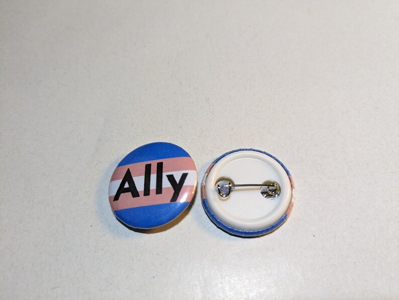 Trans Ally Pin Badges Pack of 10 - Etsy