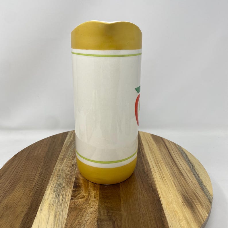 Vintage Mid Century 1962 Holt Howard Apple Core Pitcher. Preowned. - Etsy