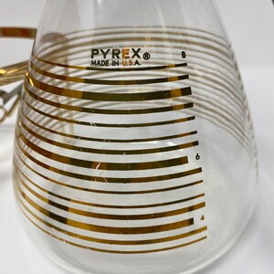 PYREX 1960s 8 Cup Carafe With Candle Warmer. Preowned W/o Cracks or ...
