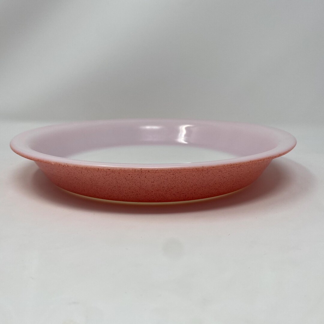 Vintage Speckled Pink Pyrex Pie Plate. #209 8-1/2” Plate. Good Vintage ...