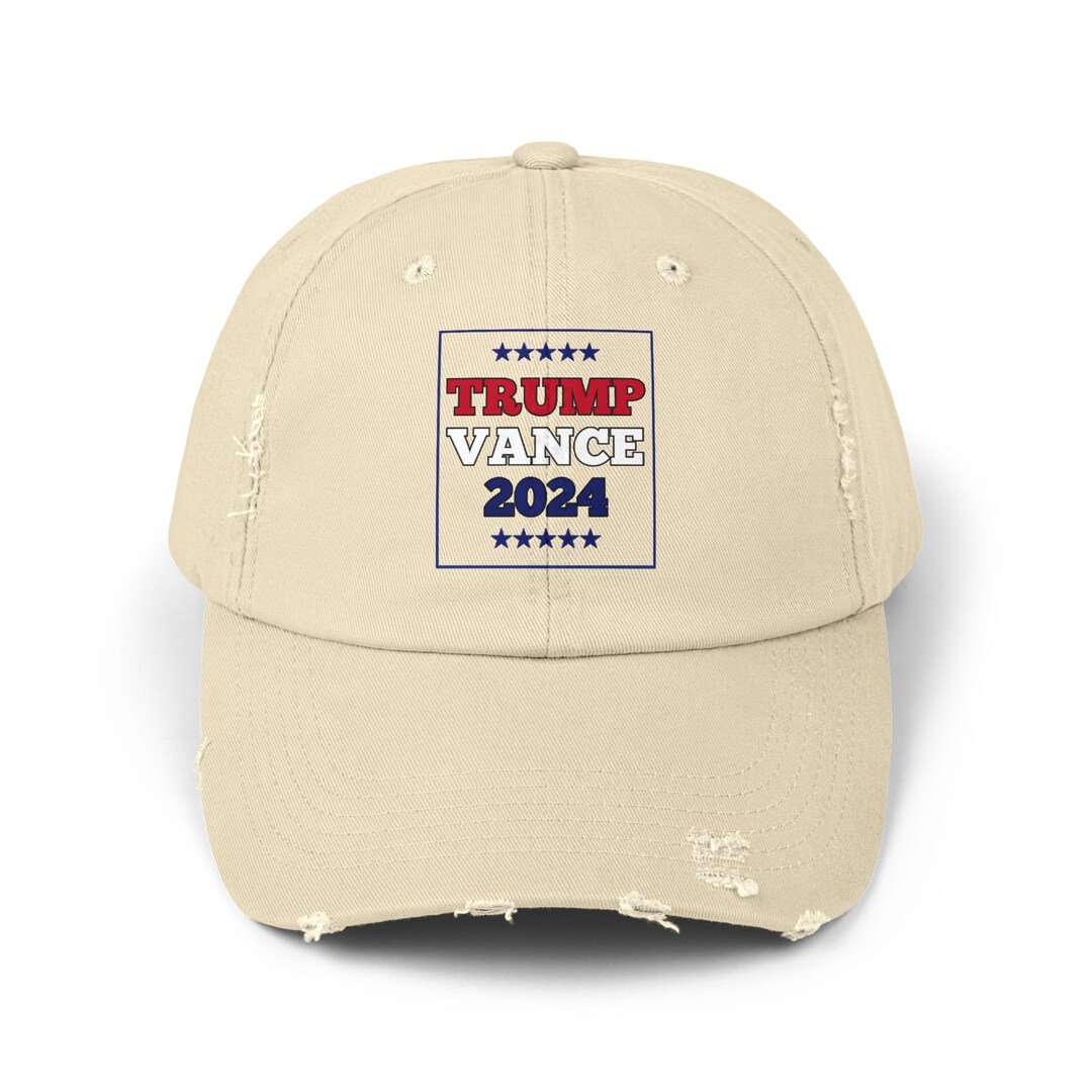 Trump & Vance 2024 Unisex Distressed Cap - Etsy