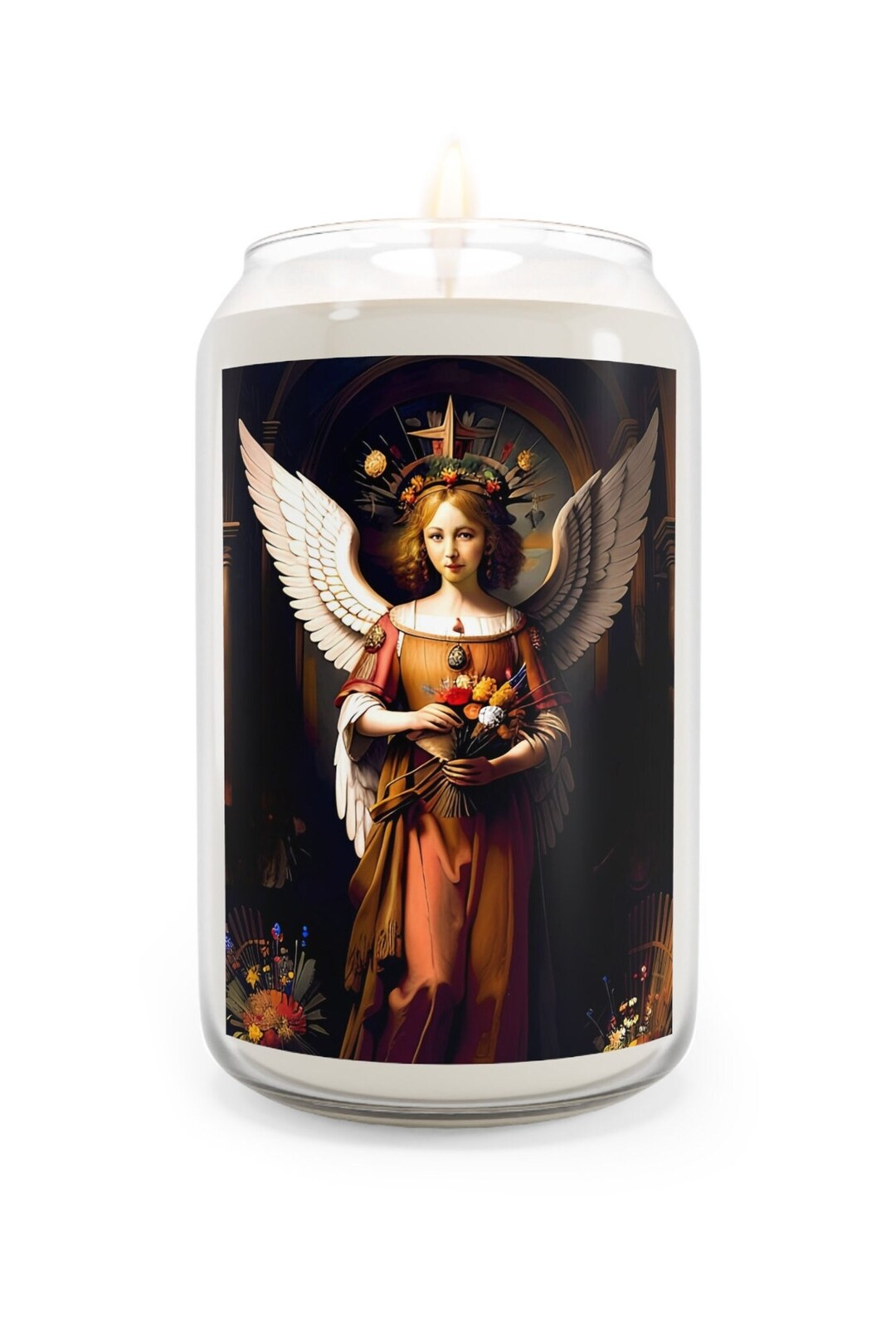 ART CANDLE Archangel Ariel Scented Candle 13.75oz Earth - Etsy