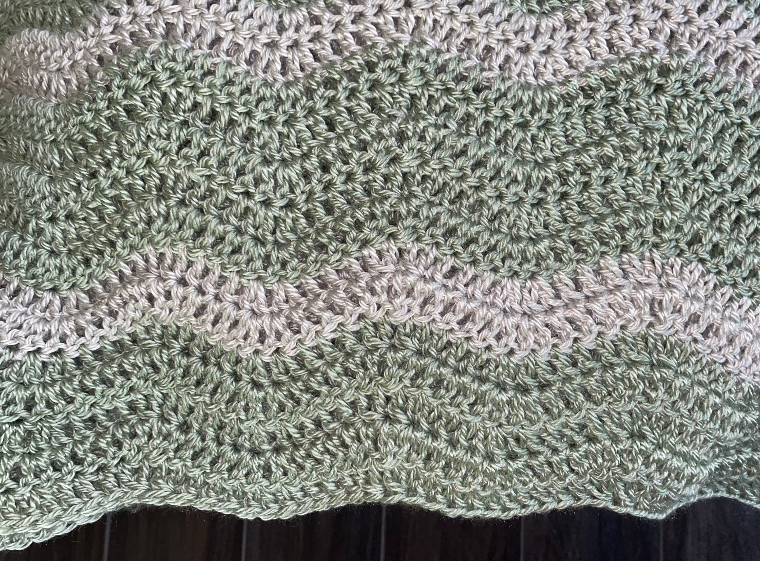 Multi Color Wavy Crochet Baby Blankets - Etsy