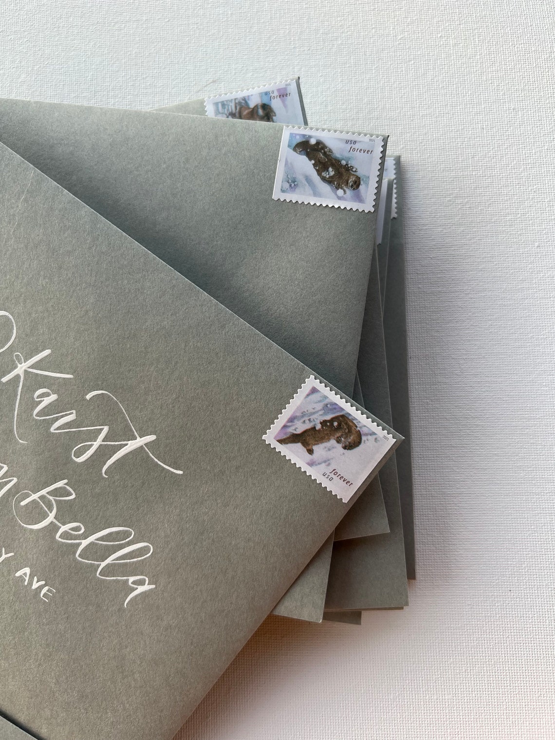 Custom Envelope Addressing, Hand Lettered Envelope, Wedding Calligraphy ...