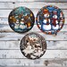 Adorable Snow Buddies Christmas Ornaments One-sided Ceramic - Etsy