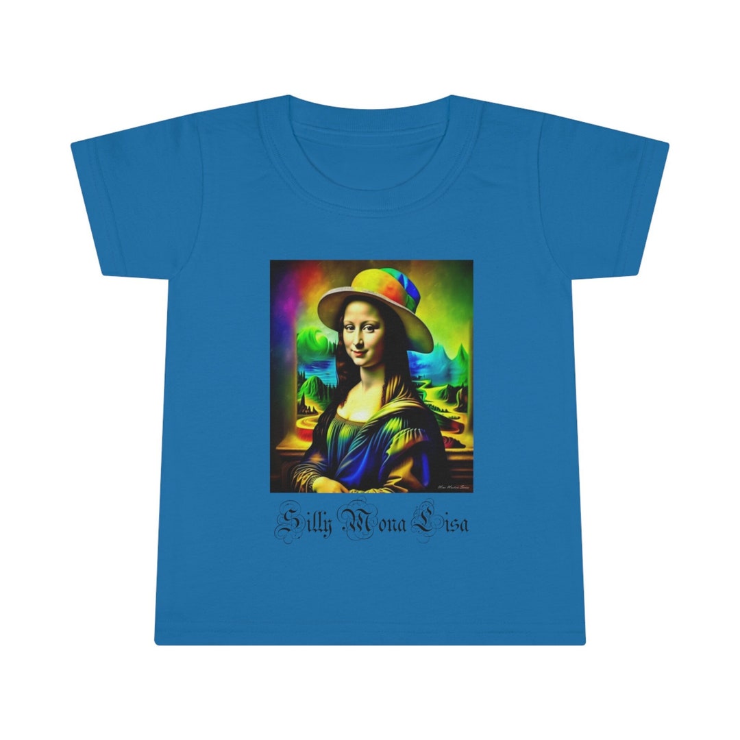 Mini Masters Series Silly Mona Lisa Toddler T-shirt - Etsy