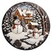 Adorable Snow Buddies Christmas Ornaments One-sided Ceramic - Etsy