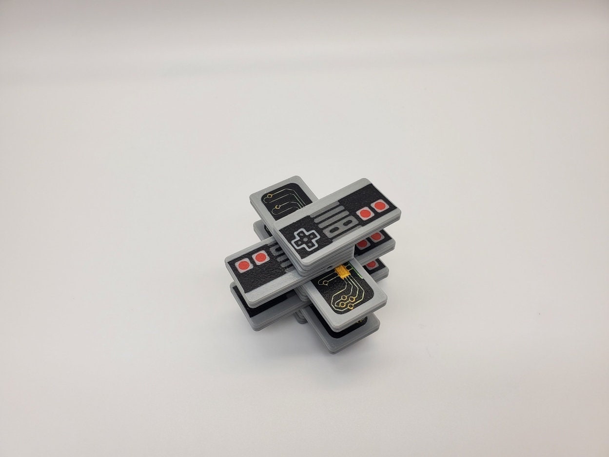 Retro Controller Magnetic Fidget Slider - 3D Printed Nostalgia at Your ...