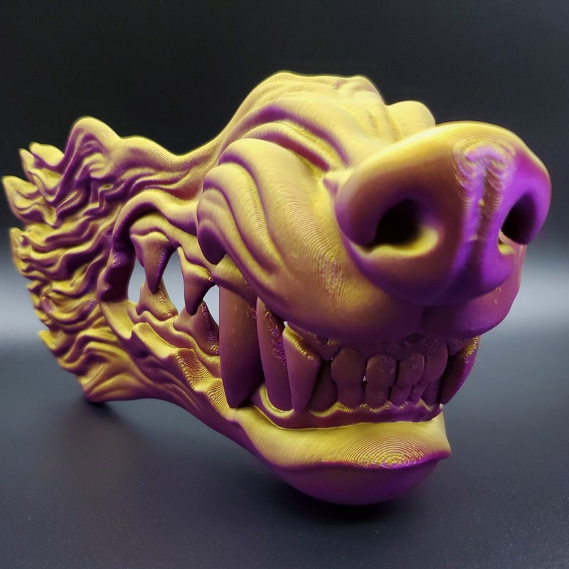Wolf Face Mask - Etsy