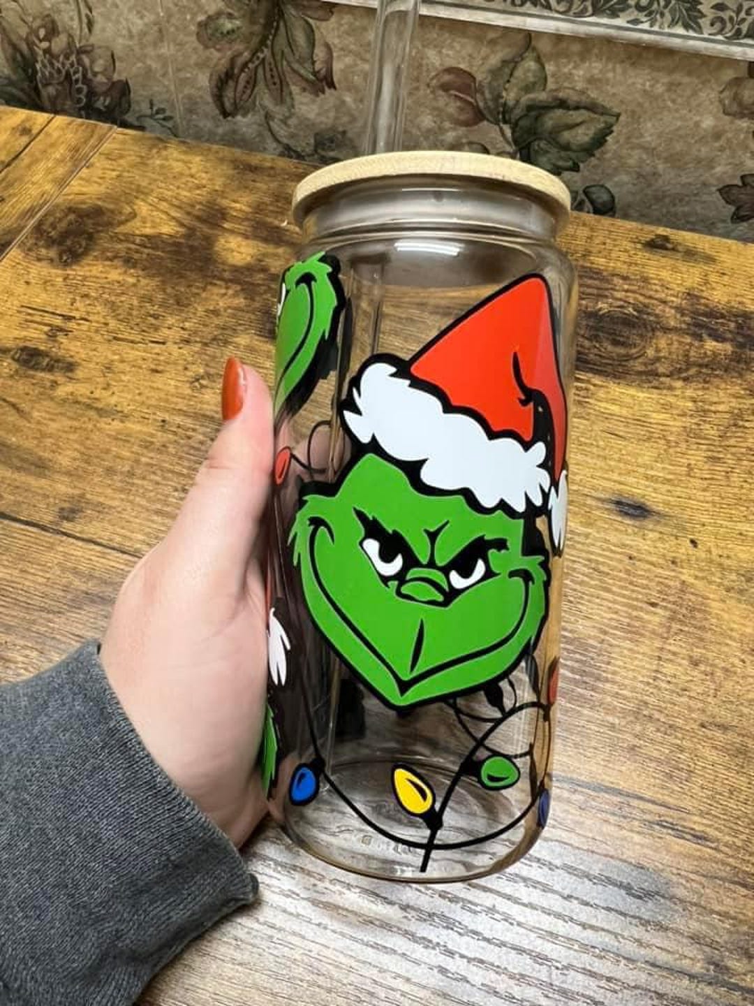 Grinch Christmas Cup, Grinch Cup, Christmas Cup, Christmas Gift, 16 Oz ...
