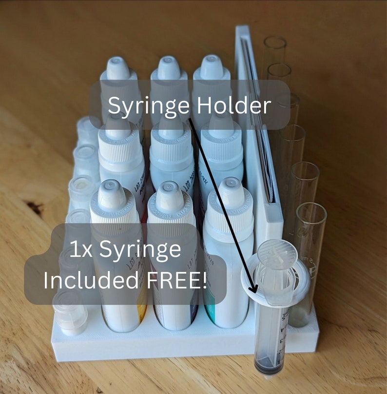 API Test Tube Holder for Freshwater Kit. 9 Bottle - Etsy