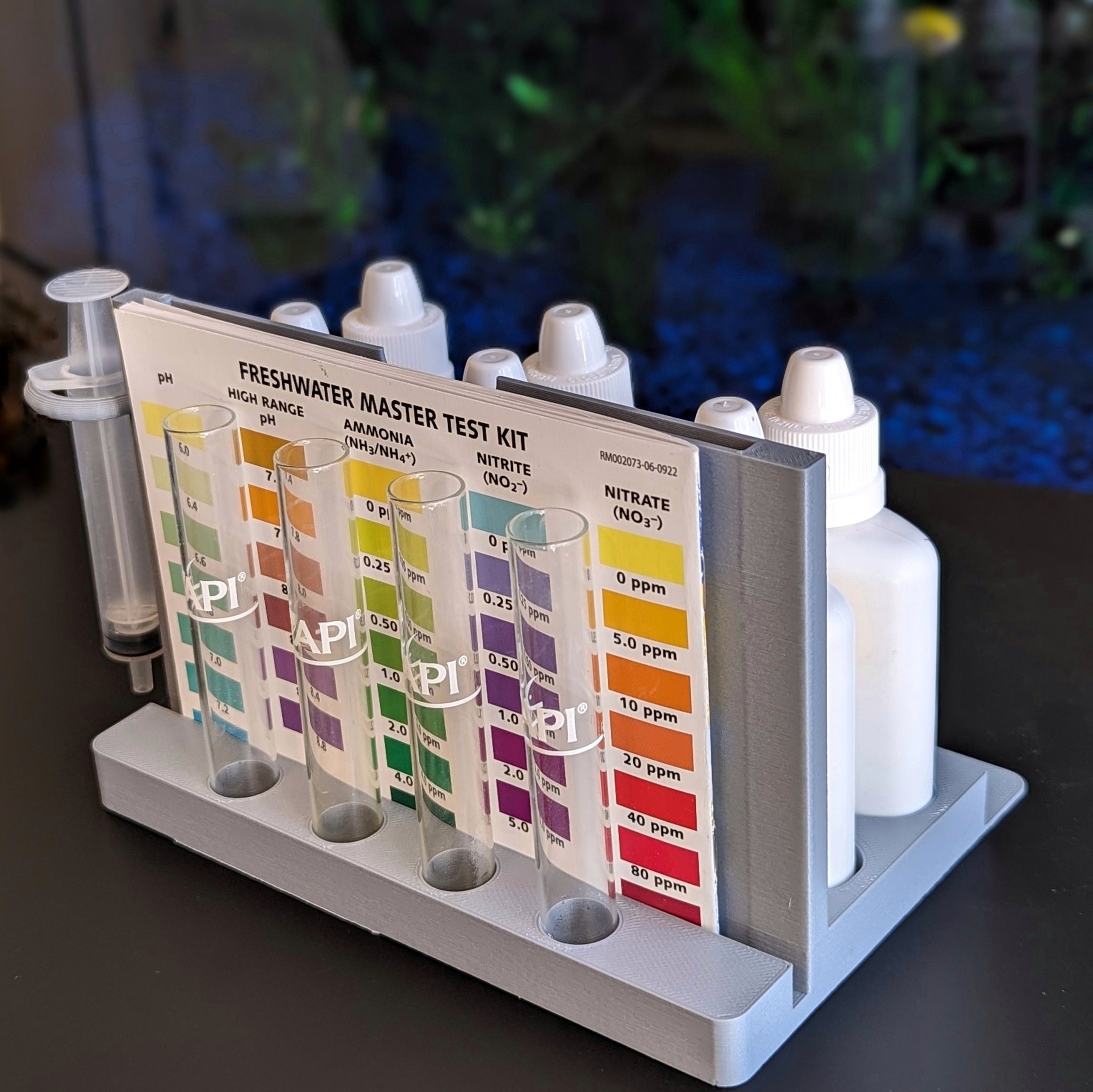 API Test Tube Holder for Freshwater Kit. 6 Bottle - Etsy