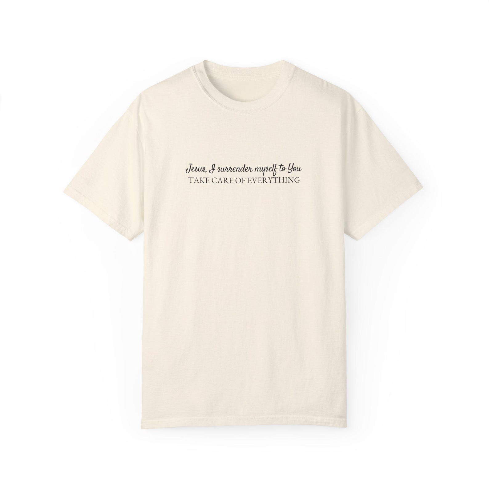 Surrender Shirt Christian Clothing Catholic T Shirt Faith Based Shirt ...