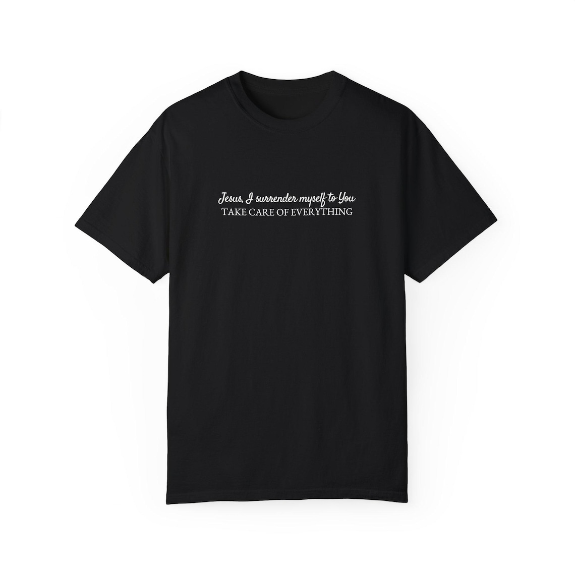 Surrender Shirt Christian Clothing Catholic T Shirt Faith Based Shirt ...