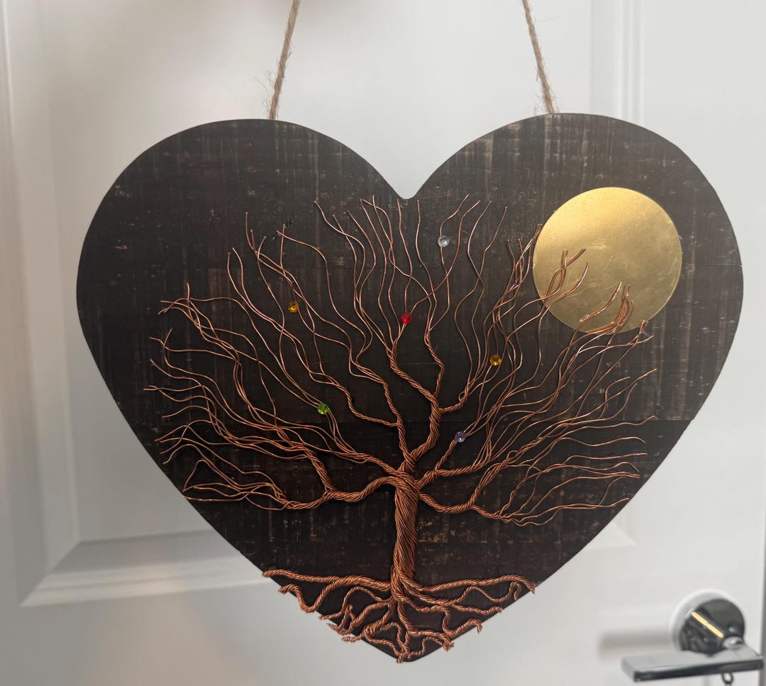 Wire Family Tree With Birthstone Rhinestones - Etsy