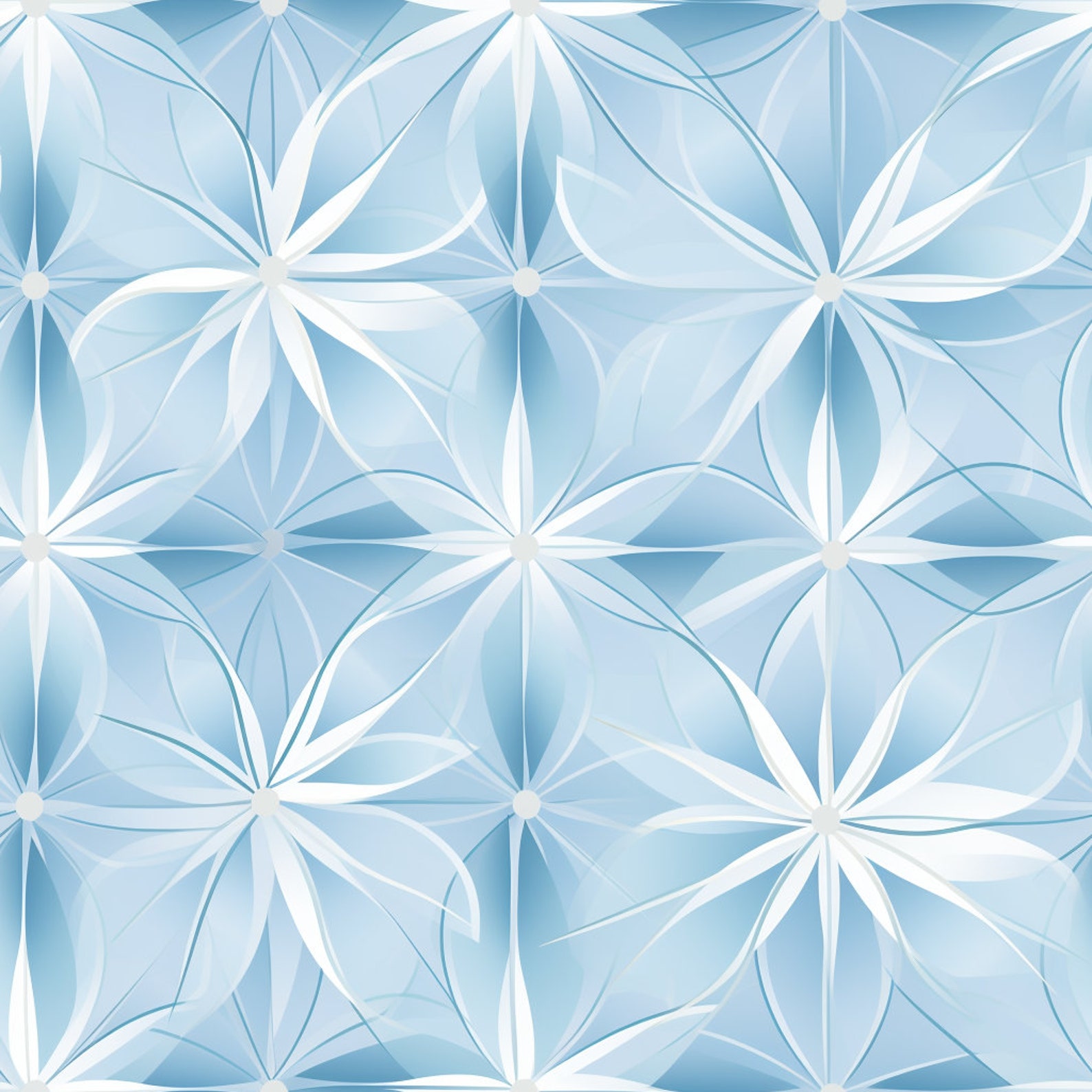 Light Blue Christmas Themed Design for Wrapping Paper and Other Winter ...