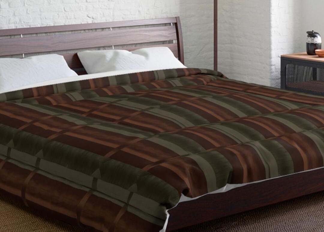 New Design Rustic Plaid Comforter | Cozy Bedroom Decor, Gift for Fall ...