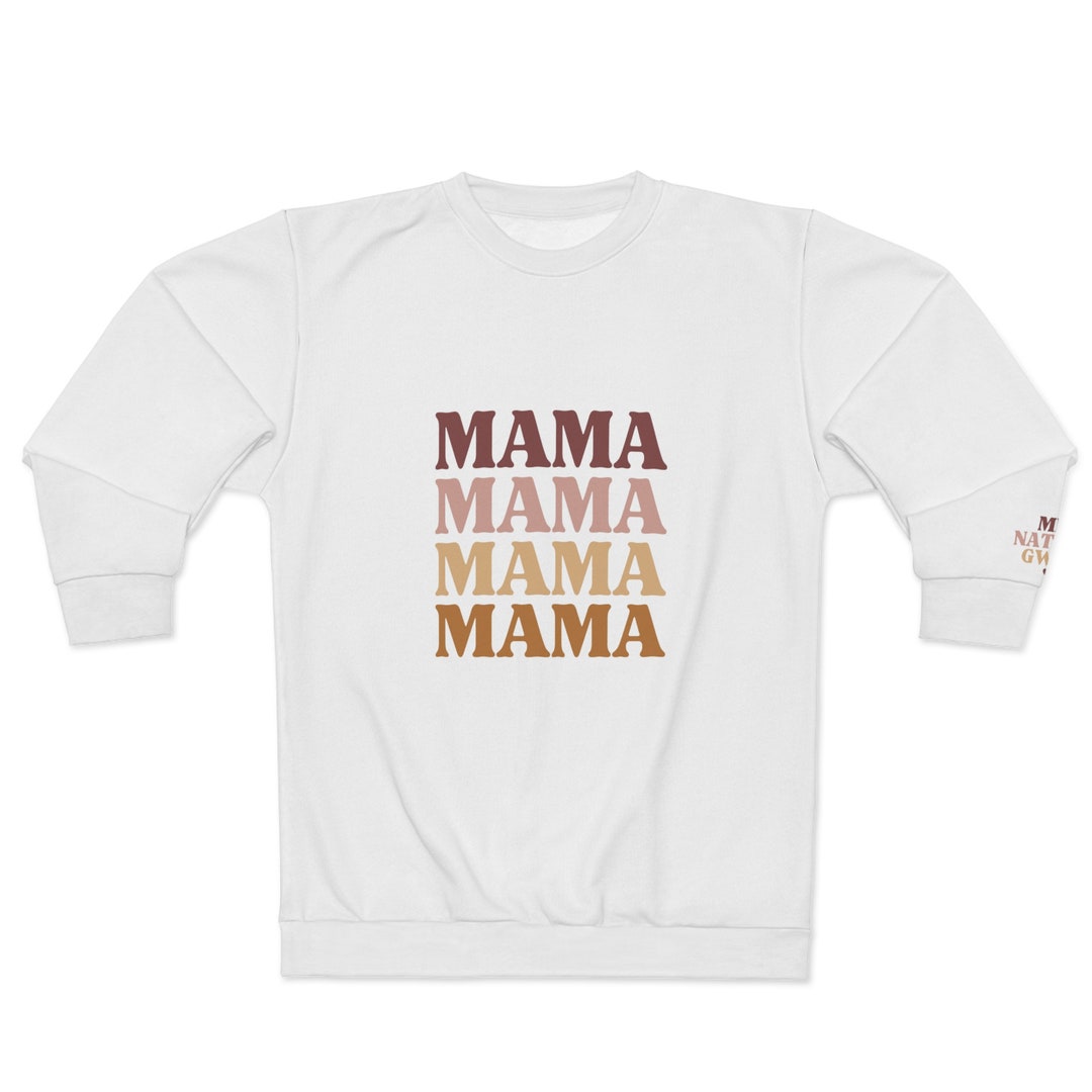 Mamma Custom Names on Sleeve Personalized Girls Gift - Etsy