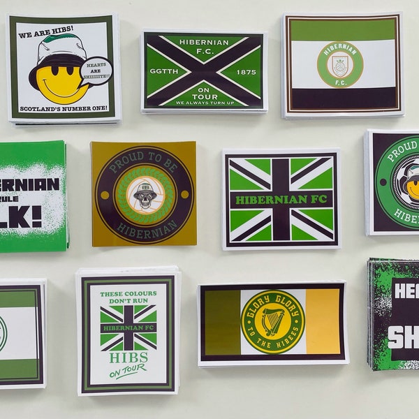 Hibernian Stickers - Etsy