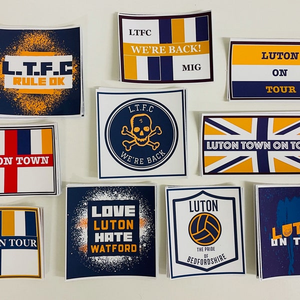 Luton Town Sticker - Etsy