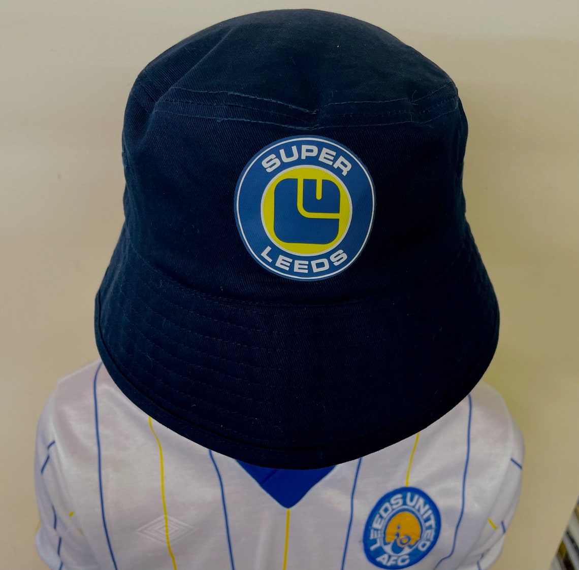 Retro SUPER LEEDS United Smiley Badge Bucket Hat Sun Hat Gift - Etsy UK