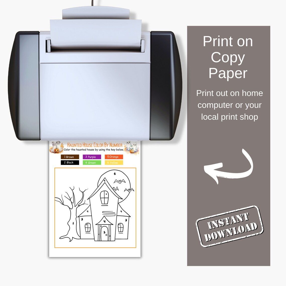 Printable Kids Halloween Activities Bundle, Halloween Coloring Pages ...