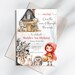Little Red Riding Hood 2nd Birthday Invitation, Fairytale Printable ...